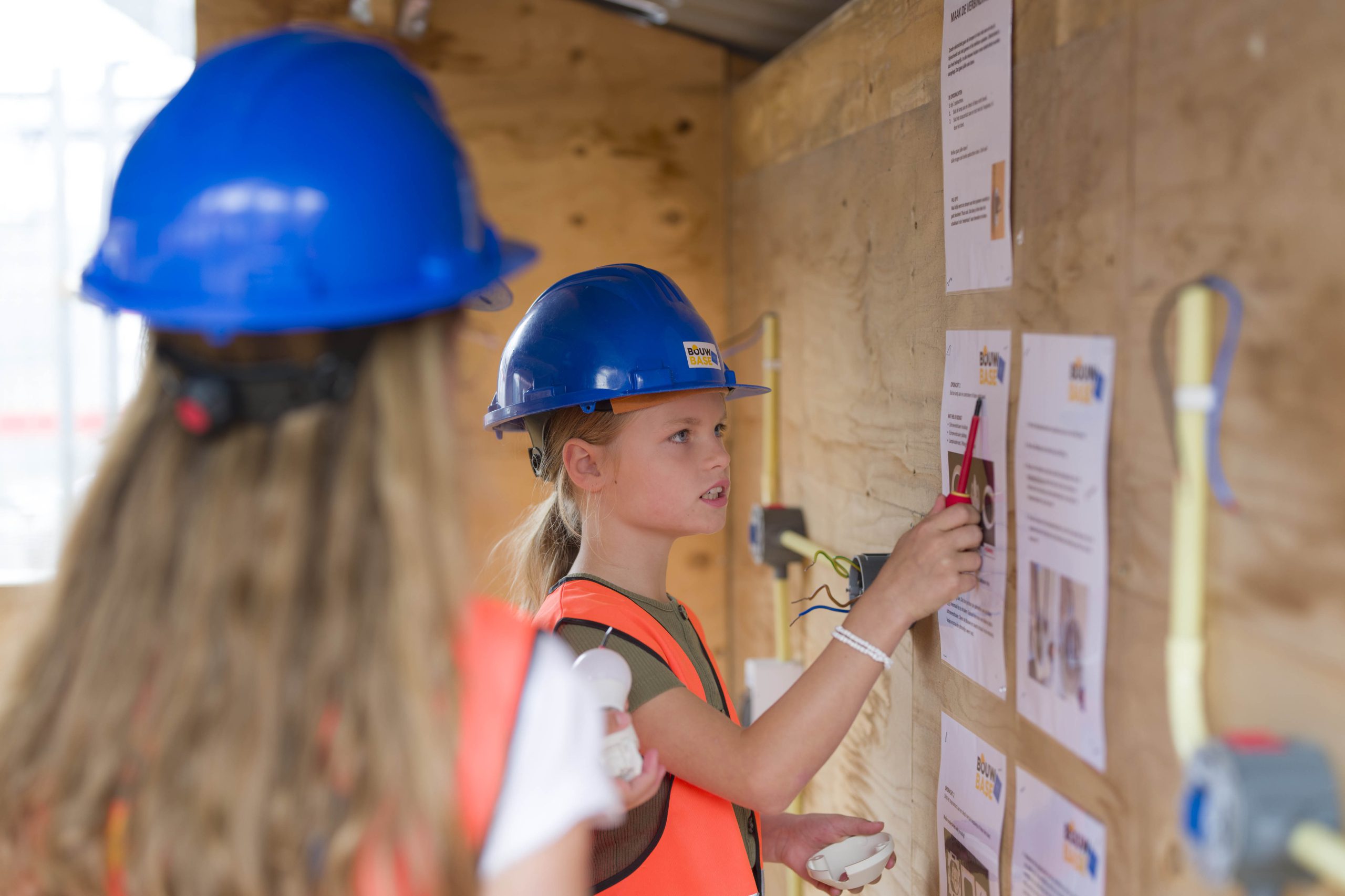 Oefenbouwplaats voor kinderen naast het Cambuurstadion - Elfstedenpark